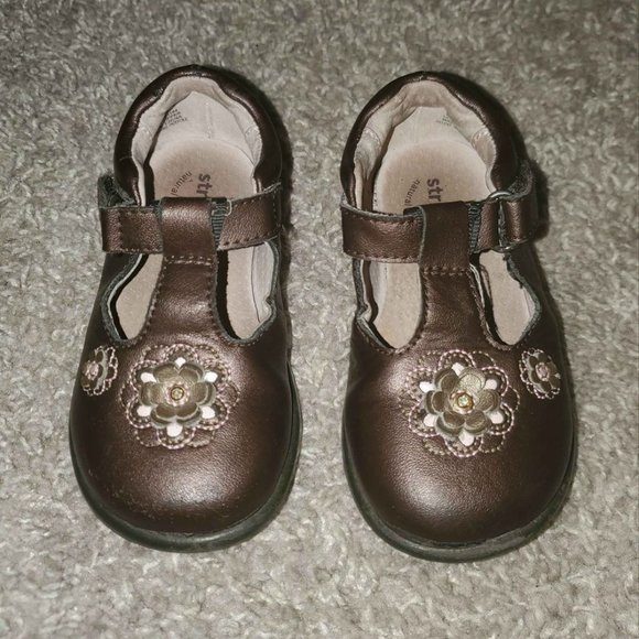 Stride Rite | Shoes | Stride Rite Brown Mary Jane Shoes Size 65w | Poshmark